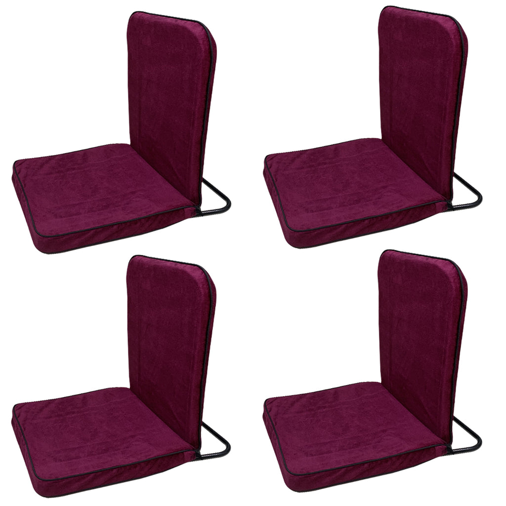 Home Kawachi Portable Relaxing Meditation Chair Folding Back Support ...
